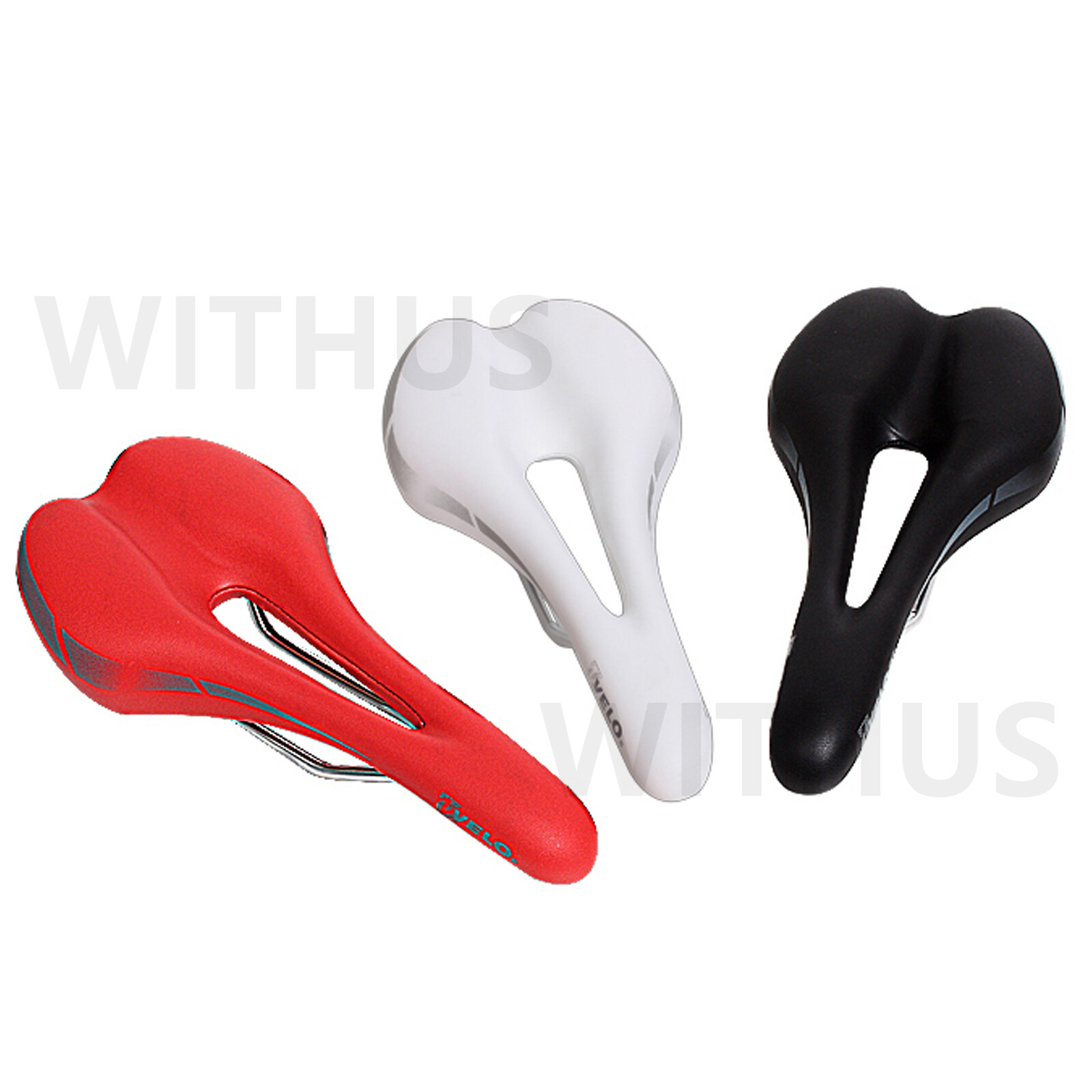 Velo VL-2107 Prostate Protective Bike Saddle Bike Bicycle Riding Black ...