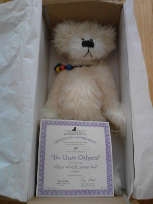 Debbi Henretty WWJD "Do Unto Others" First Edition Bear with COA #807 ...