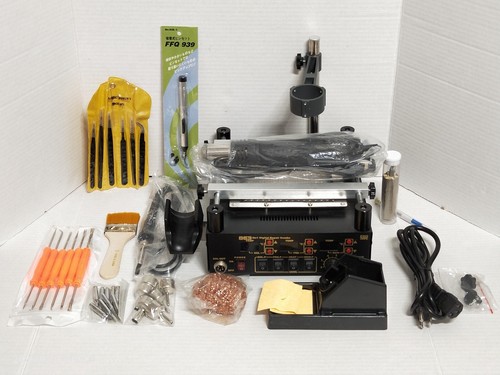 Gordak 863 BGA Rework Station 3 In 1 Hot Air Gun / Soldering Iron / IR ...