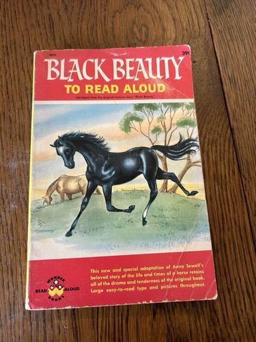 Vintage 1960 Black Beauty To Read Aloud by Felix Sutton Trade Paperback ...