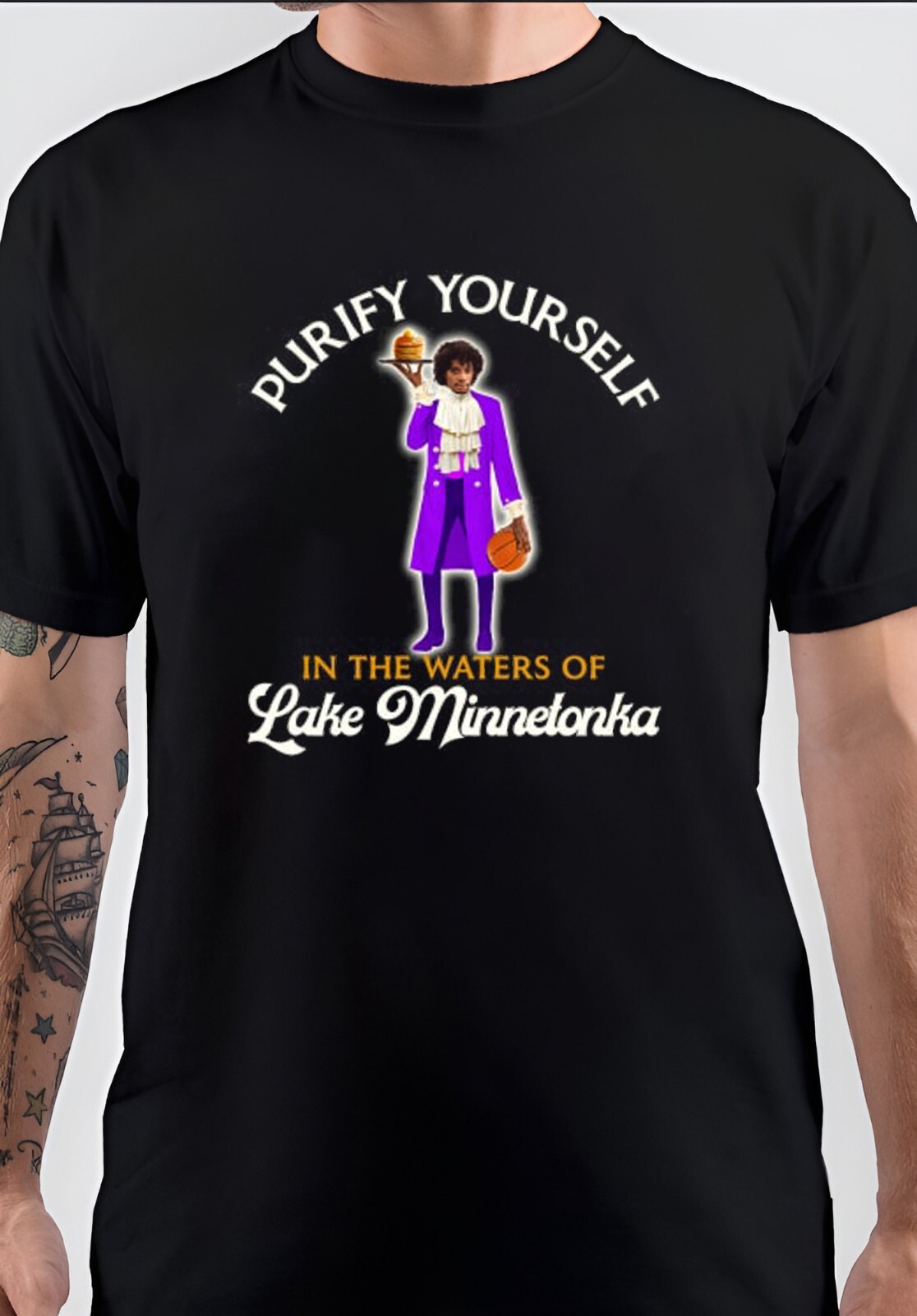 NWT Purify Yourself in the Waters of Lake Minnetonka Unisex T-Shirt | eBay