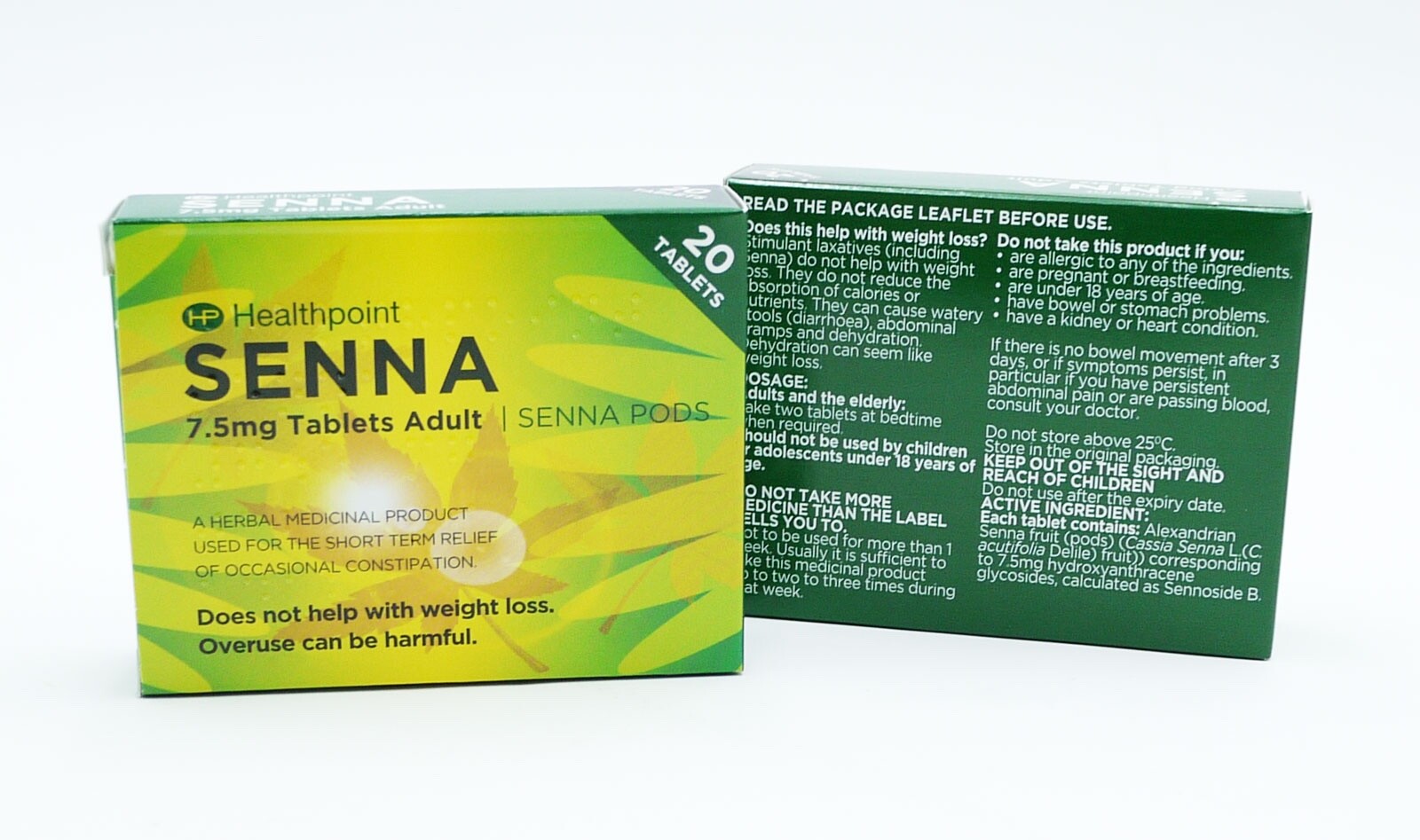 12x Senna Constipation Laxative Pods Natural Digestive Remedy 7.5mg ...