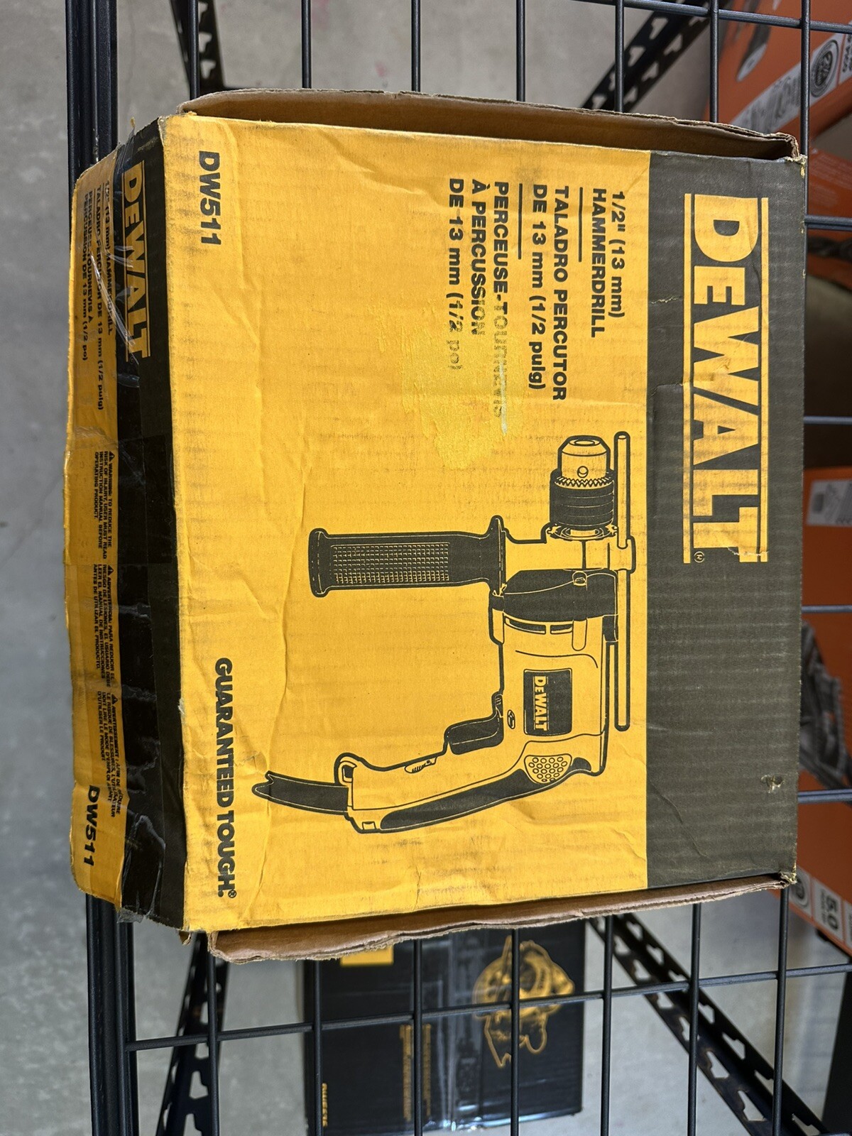 DEWALT DWD520 1/2" Pistol Grip Hammer Drill | eBay