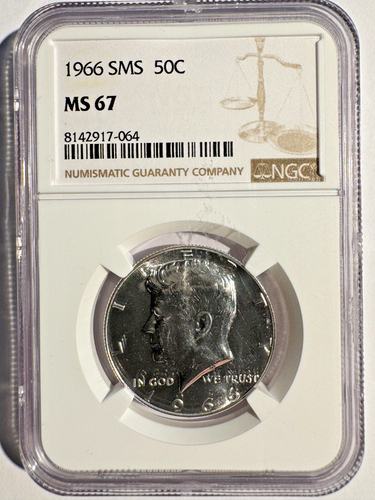 1966 SMS (Special Mint Set) Kennedy Half Dollar Graded MS67 by NGC | eBay
