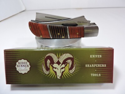 Ridge Runner Folding Straight Razor Arm Pocket Knife | eBay