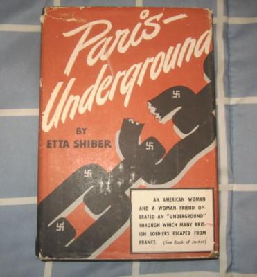 Rare Vintage 1st Edition HC Book PARIS-UNDERGROUND w/ DJ Etta Shiber ...