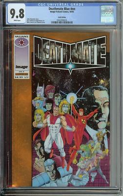 DEATHMATE BLUE #NN CGC 9.8 GOLD EDITION RARE VALIANT FOIL VARIANT | eBay