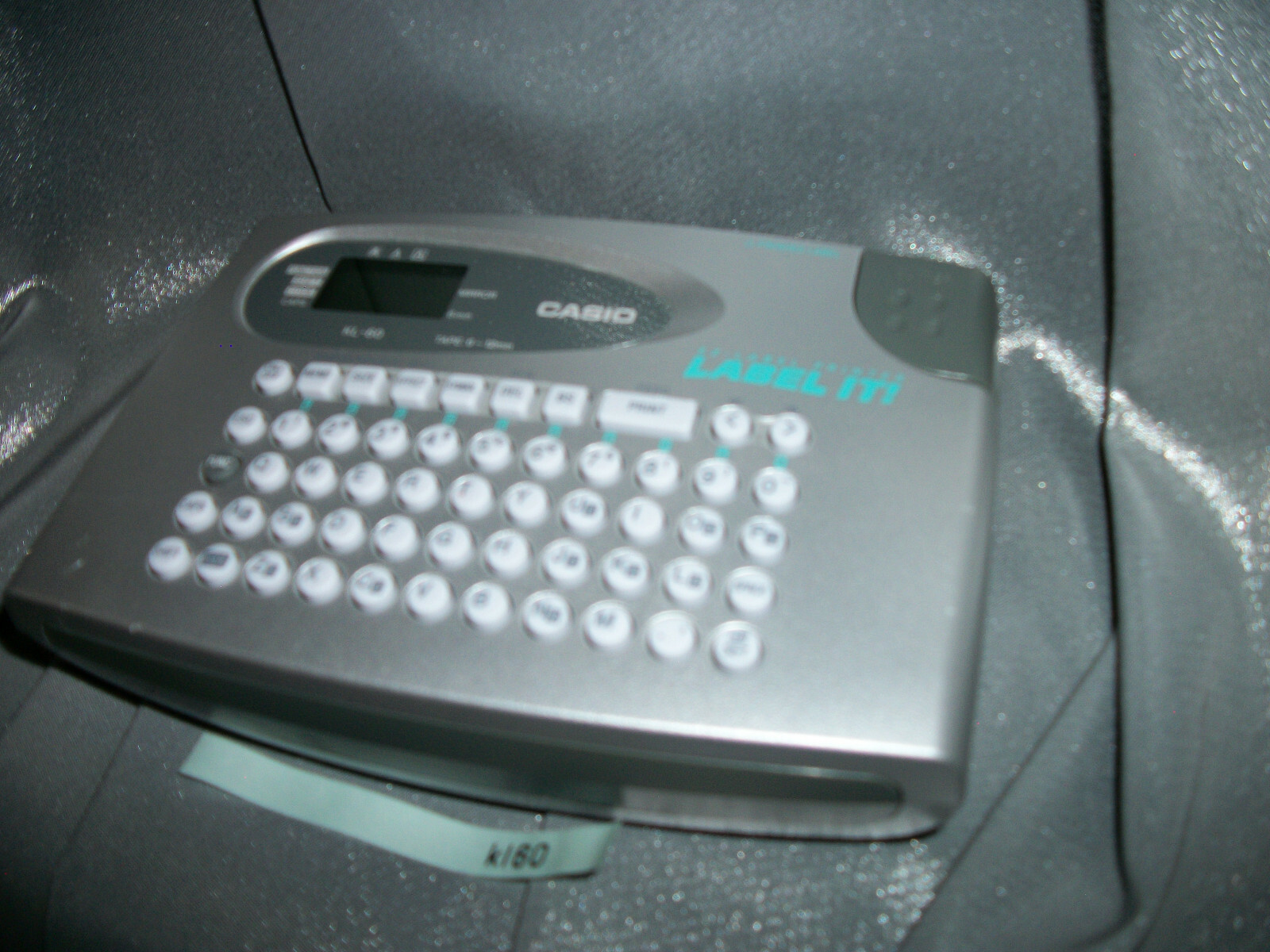 Casio KL-60 Portable Thermal Label Maker EZ-Label Printer Label It! | eBay