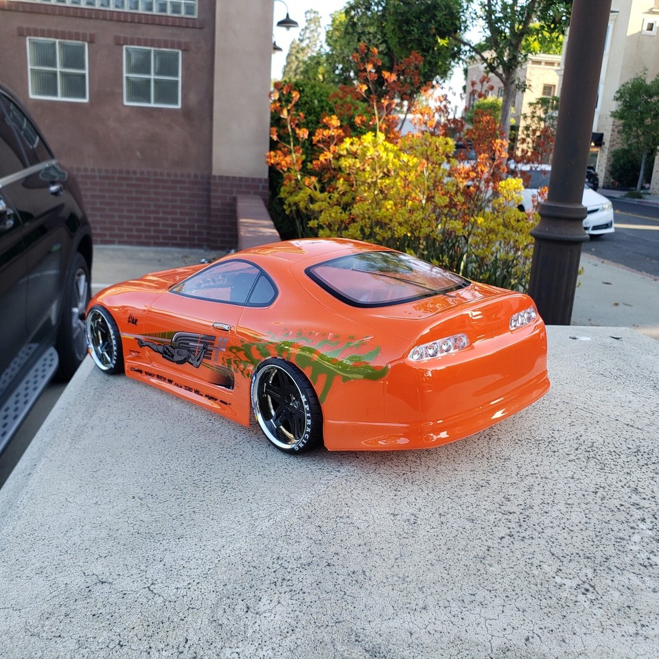 200mm 1/10 Custom SUPRA 4Tec-2 Drift RDS HPI DC10 FZ02 MST TT02 Body ...
