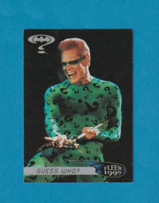 1995 Fleer Batman Forever # 66 Guess Who? | eBay