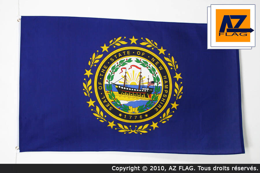NEW HAMPSHIRE FLAG 2' x 3' - US STATE OF NEW HAMPSHIRE FLAGS 60 x 90 cm ...