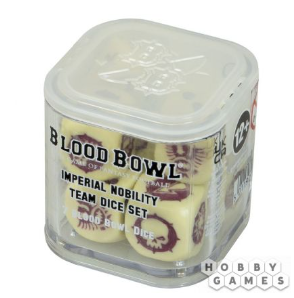 Imperial Nobility Team Dice Set-Bogenhafen Barons-Blood Bowl-Warhammer ...