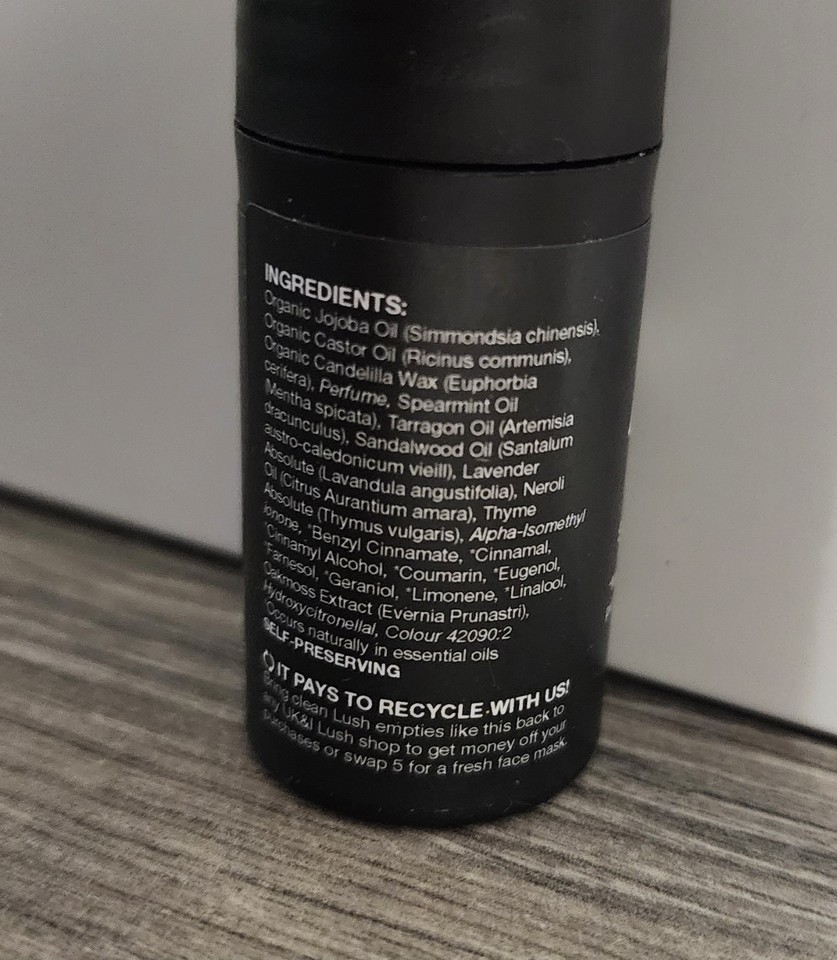 Lush Dirty Solid Perfume Stick Unisex Fragrance. Brand New | eBay UK