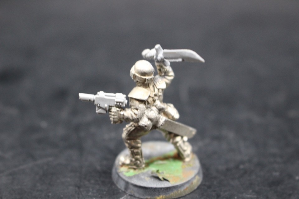 Warhammer 40k Imperial Guard Cadian Sergeant Metal | eBay