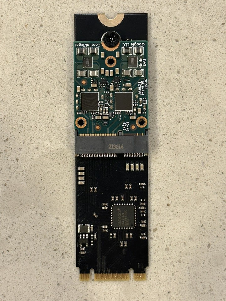 Google Coral Dual Edge TPU + Makerfab Dual Edge TPU Adapter - m.2 2280 ...