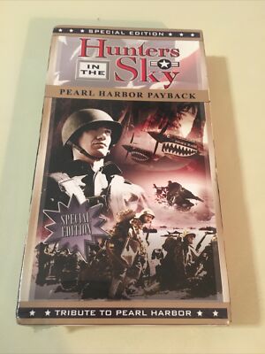 Hunters in the Sky VHS Tape Pearl Harbor Payback Movie VCR USA NEW ...