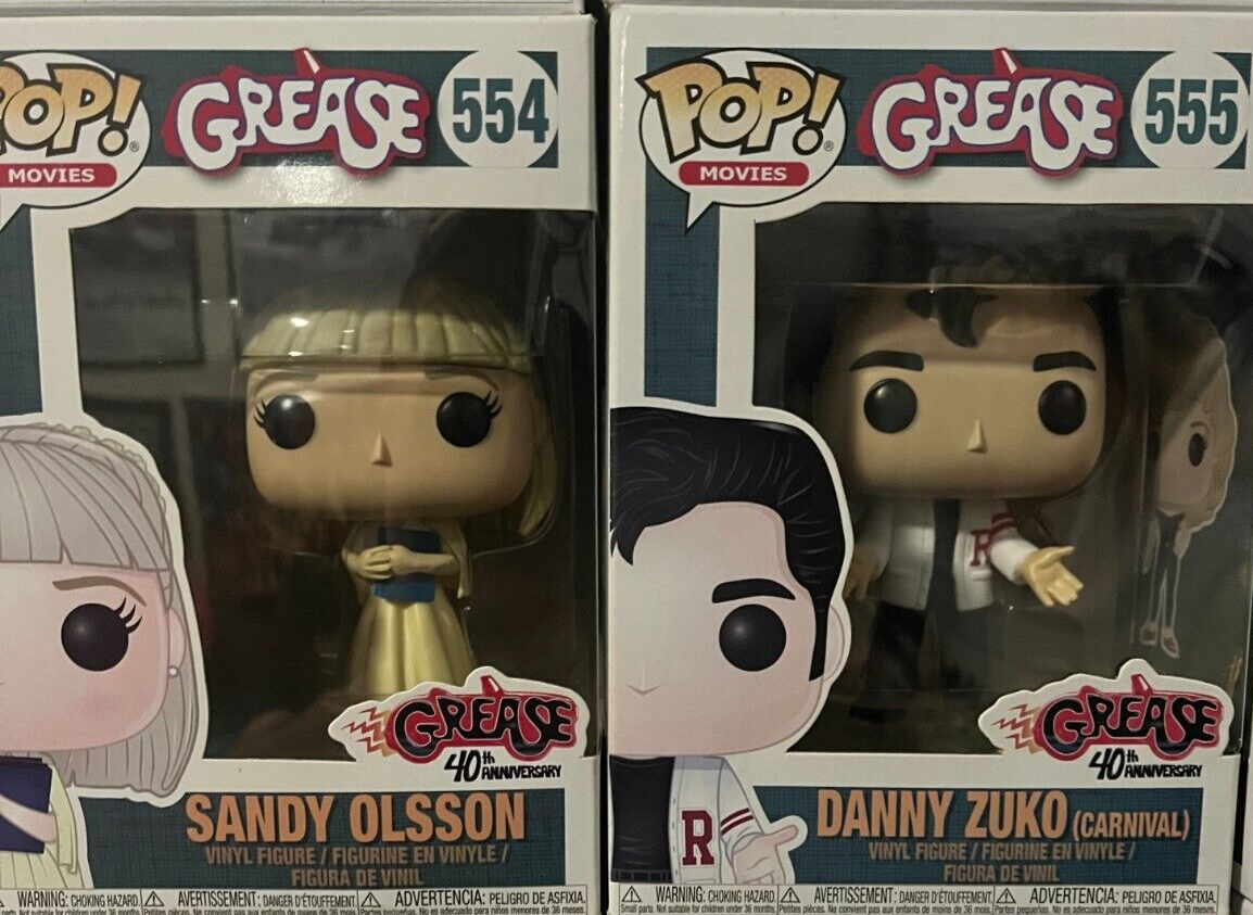 Funko Pop Grease 40th Anniversary Danny Sandy | eBay