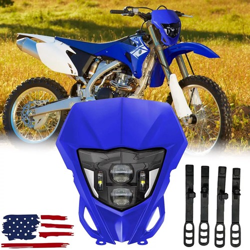 LED Headlight DRL Bezel For Yamaha WR250F WR450F 2007-2024 Motocross ...