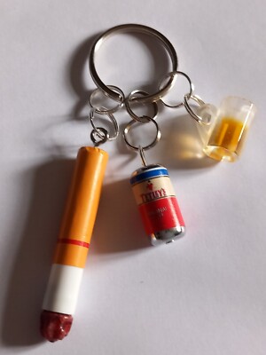 Tetley's Bitter Cigarette Butt Beer Glass Keyring#birthday#Christmas ...