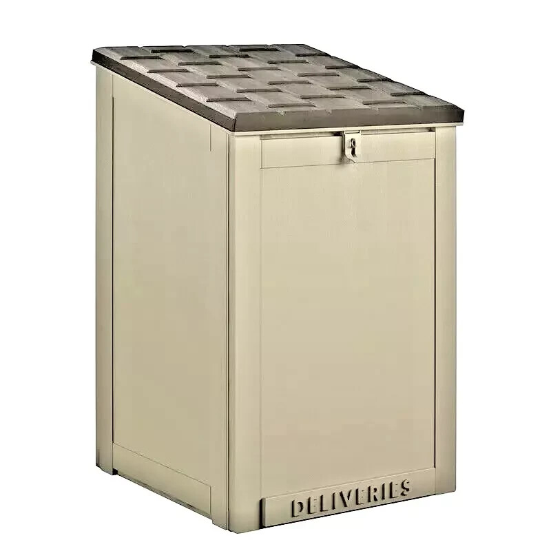 Large Waterproof Parcel Drop Box Delivery Box with Lid & Pistons ...