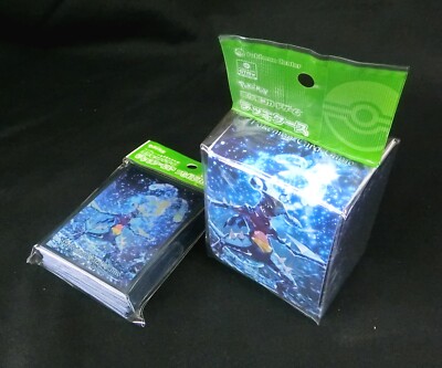 Pokemon Card SV Premium Gloss Sleeve Deck Case Set Water Terastal ...