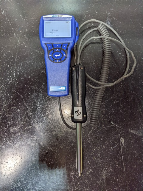 TSI 9535 Velocicalc Air Velocity Meter With Straight Probe for sale ...
