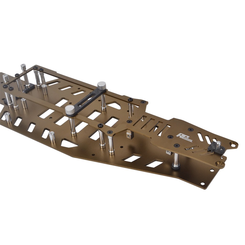 Aluminum Upper Lower Chassis Kit for Traxxas 2WD Rustler Bandit VXL ...