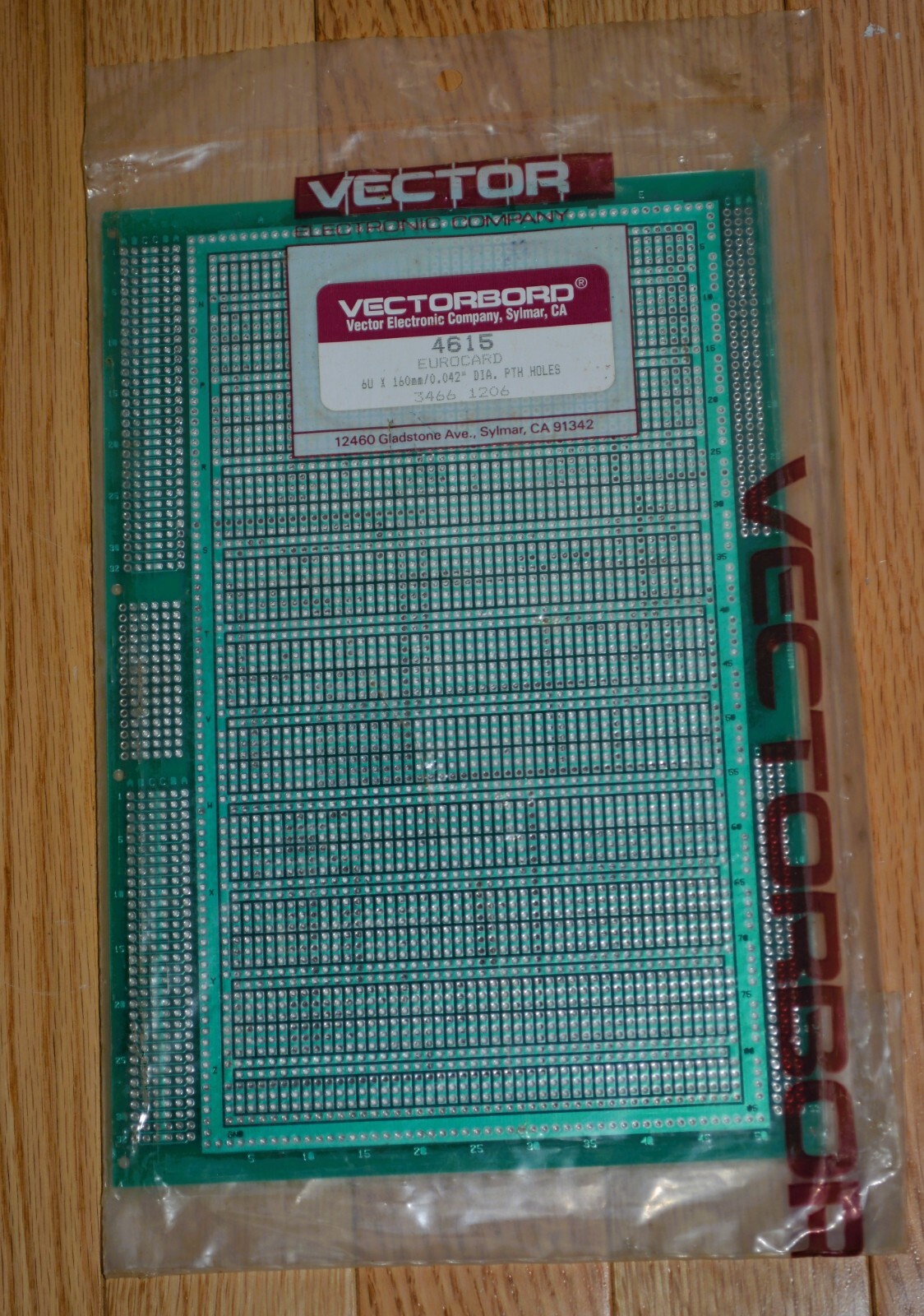 Vector 4615 Eurocard 6u X 160mm Prototyping Board for sale online | eBay