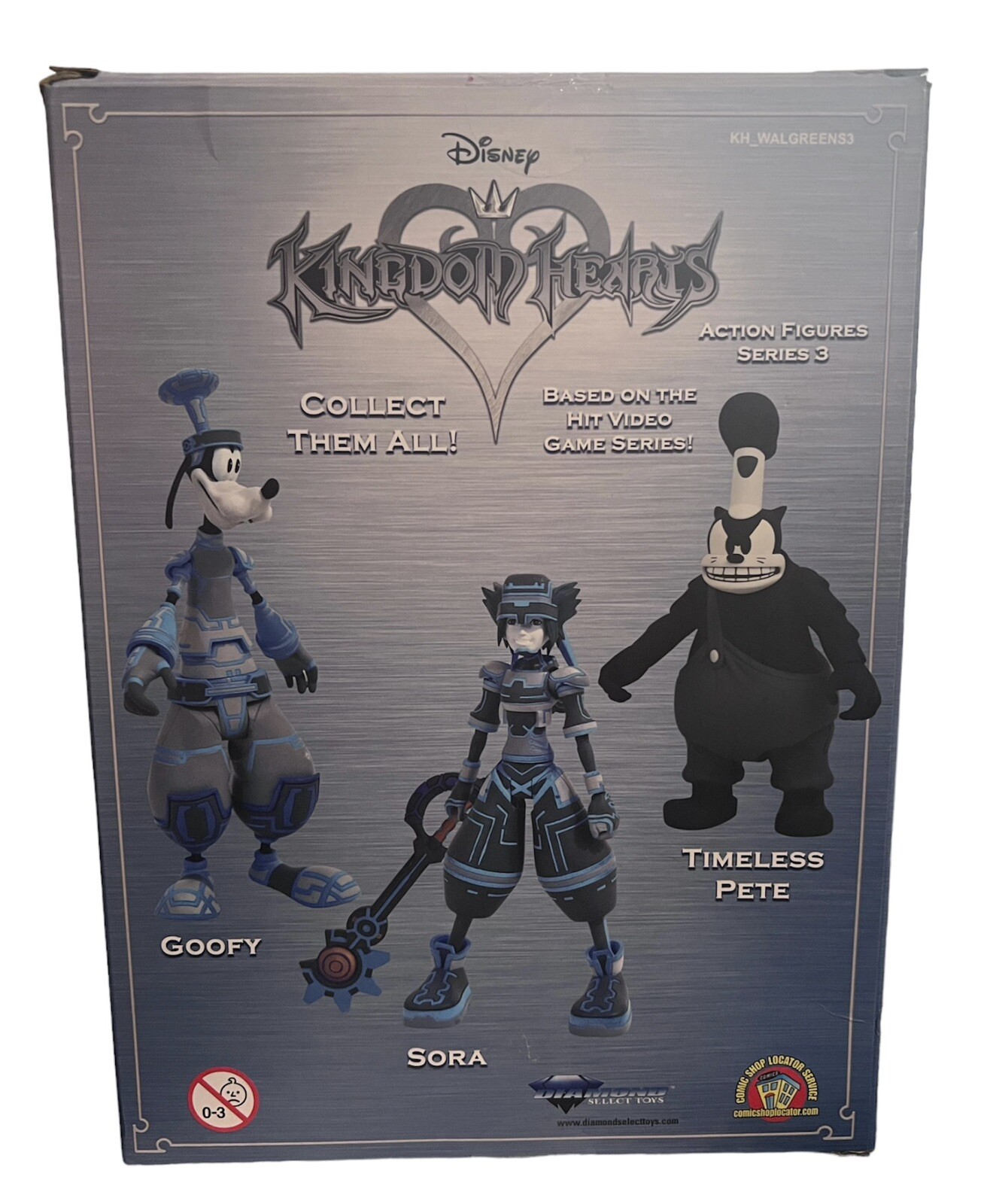 Diamond Select TIMELESS PETE Action Figure Series 3 Disney Kingdom ...