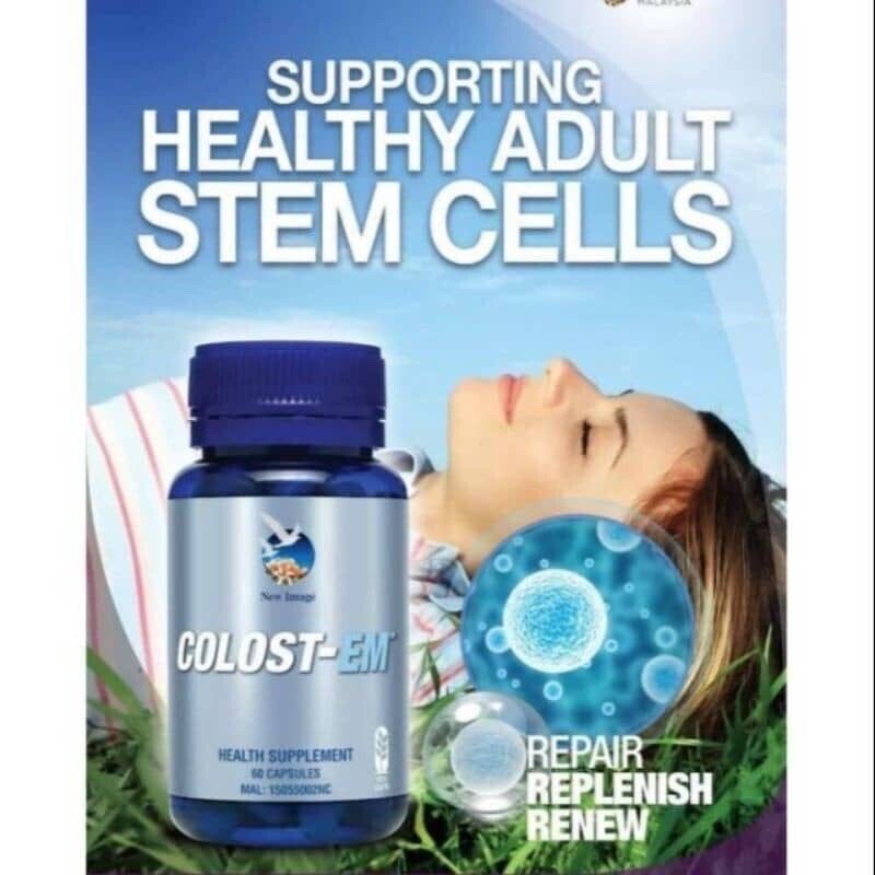 2 Bottles New Image ColoStem 60 Tablets each - Expedited Shipping | eBay