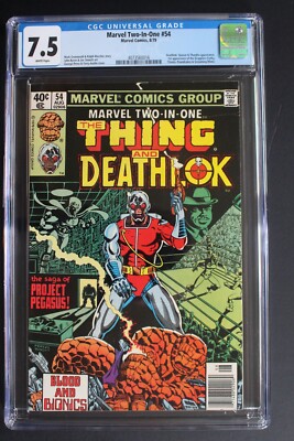 Marvel Two-In-One #54 1st Screaming Mimi SONGBIRD Titania Grapplers ...