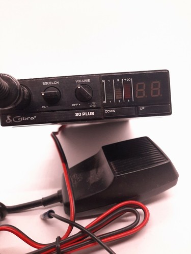 Cobra 20 Plus CB Radio | NOAA Weather Channels | 1988 | Black | 12V ...
