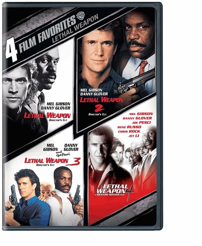 NEW Lethal Weapon PART 1 2 3 4 DVD Complete Collection Movie Box Set ...