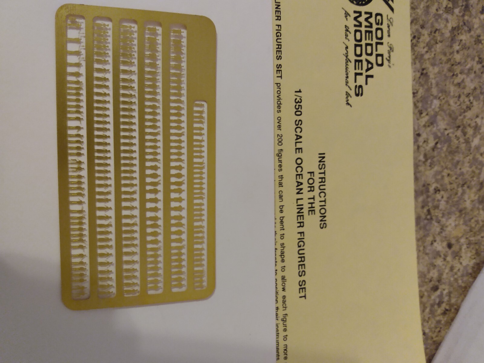 Loren Perry's Gold Medal Model ocean liner figure set Titanic ...