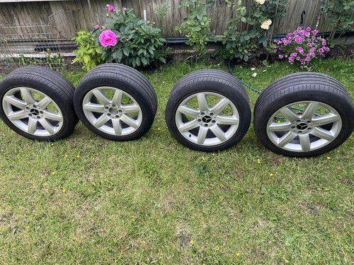 MERCEDES BENZ E CLASS W212 2010-2016 ALLOY WHEEL SET Of 4, 245/45 R17 ...