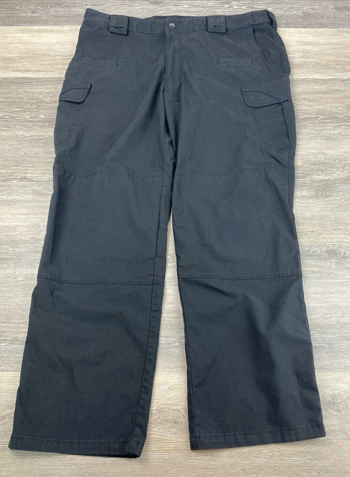 511 Tactical Ripstop Cargo Pants Black Men’s Size 40X30 Flex Waist Rip ...