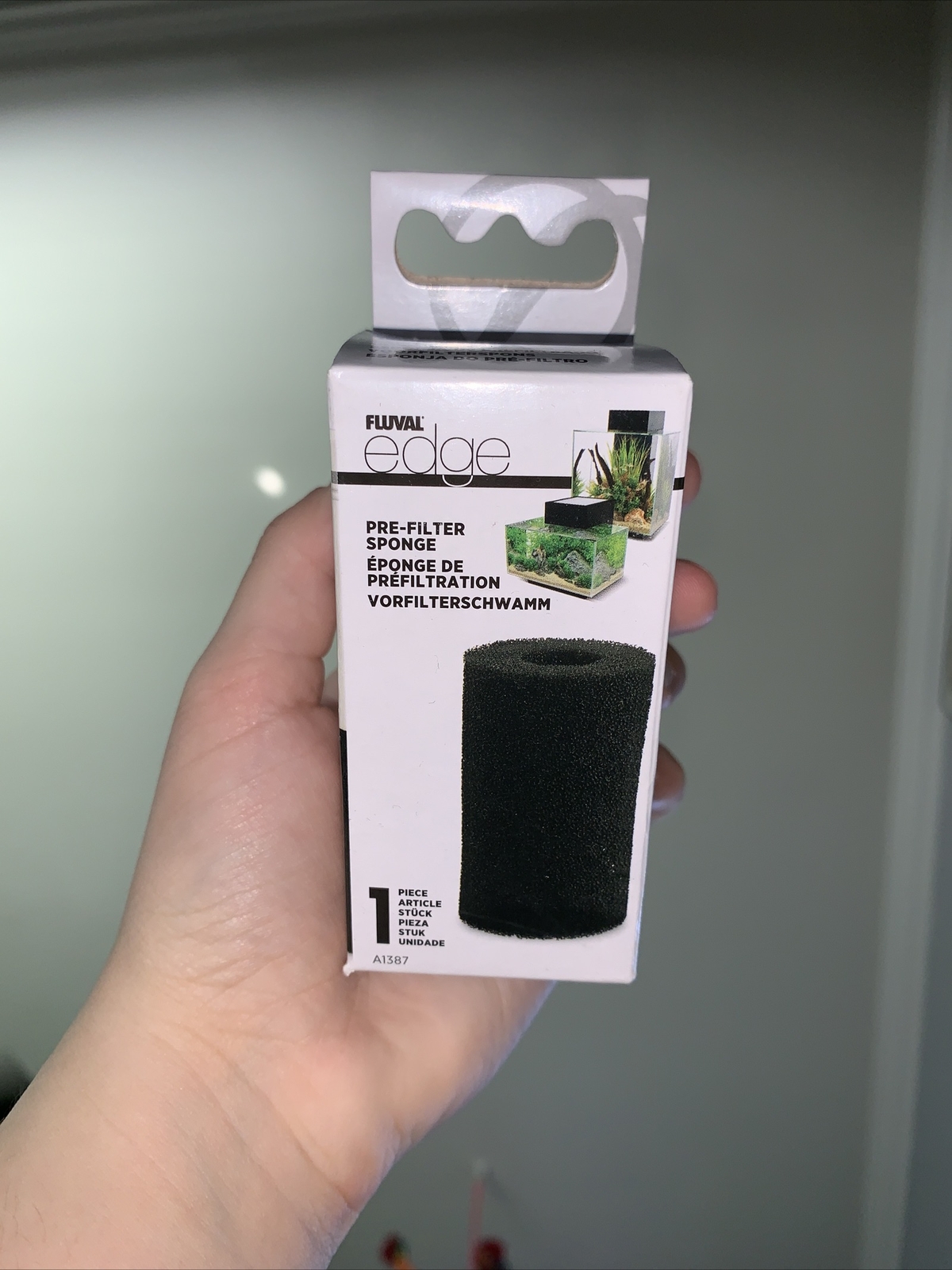 Fluval EDGE Pre-Filter Sponge - Black (A1387) for sale online | eBay