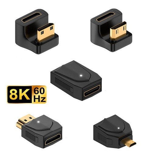 UHD HD 2.1 Connector 8K 60HZ Micro HD Adapter HDTV to Mini HDTV ...