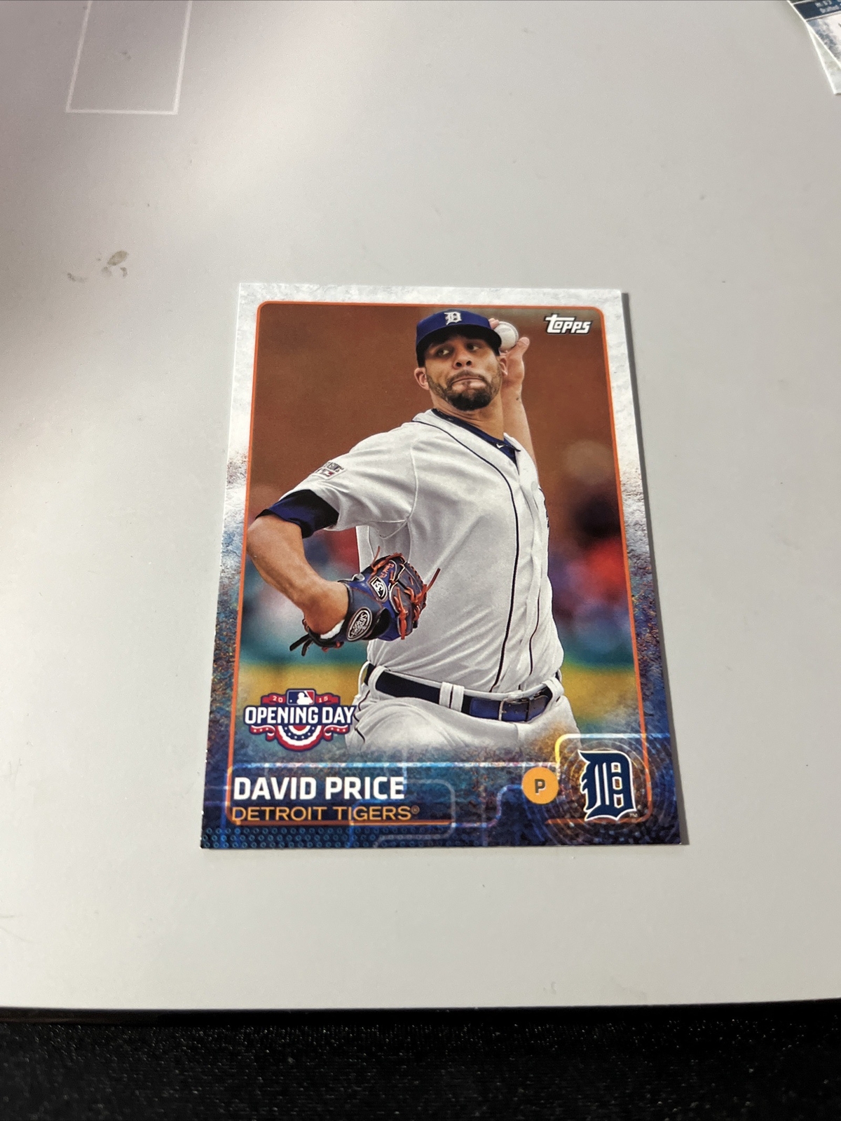 2015 Topps Opening Day #172 David Price Detroit Tigers | eBay