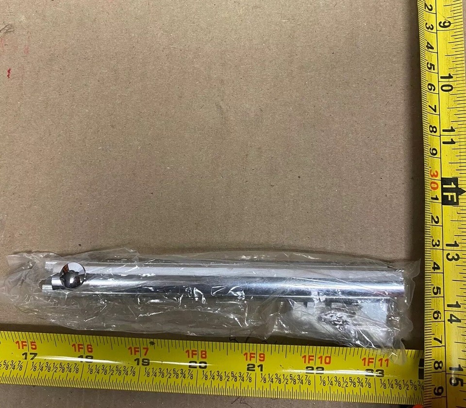 6" x 5/8" Bright Chrome Solid Brass Surface Throw Bolt Don-Jo SB-6 New ...