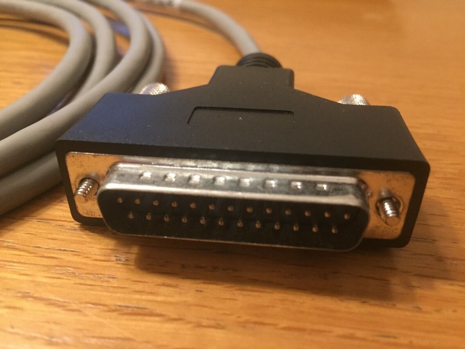 EMC DB25M To DB9F Serial Modem Cable / 038-003-444 / SunF PU E132276-C ...