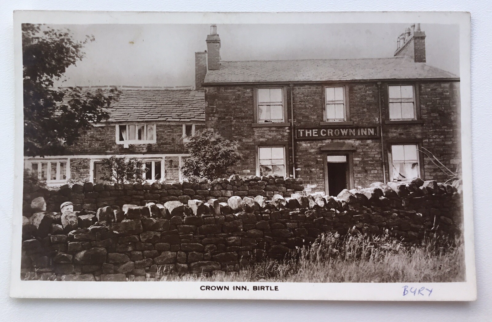 Old postcard of Crown Inn Pub, Birtle, Bury, Lancs | eBay