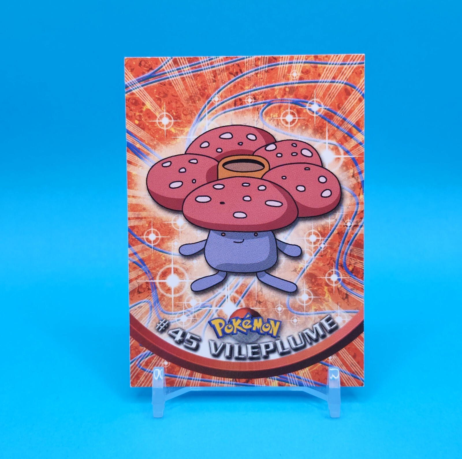 Pokemon Card - Vileplume #45 - Topps Series 1 - Black Logo | eBay