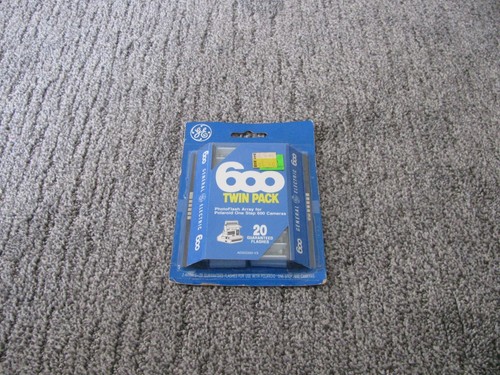 Vintage GE PhotoFlash Array Twin Pack - 20 Flashes - for Polaroid 600 ...