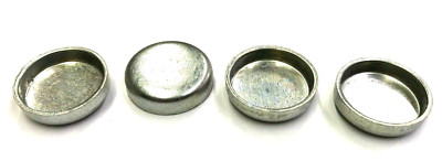 4 X 20mm CUP TYPE CORE FREEZE ENGINE BLOCK PLUGS ZINC PLATED MANIFOLDS ...