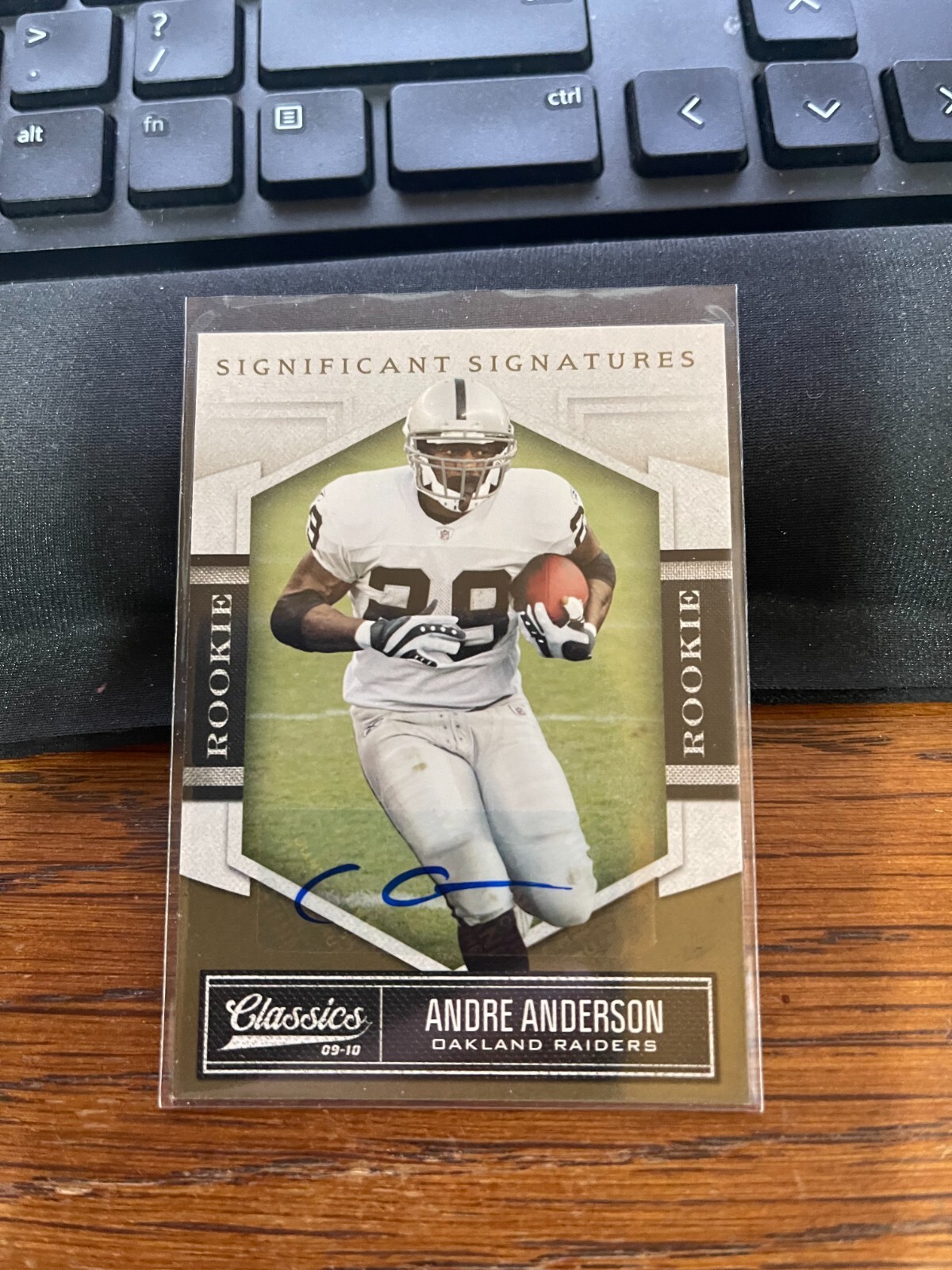 2010 Classics Significant Signatures Gold #102 Andre Anderson /499 | eBay