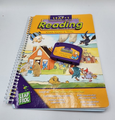 Leap Frog LeapPad Reading Once Upon a Time Preschool - Grade 1 Book ...