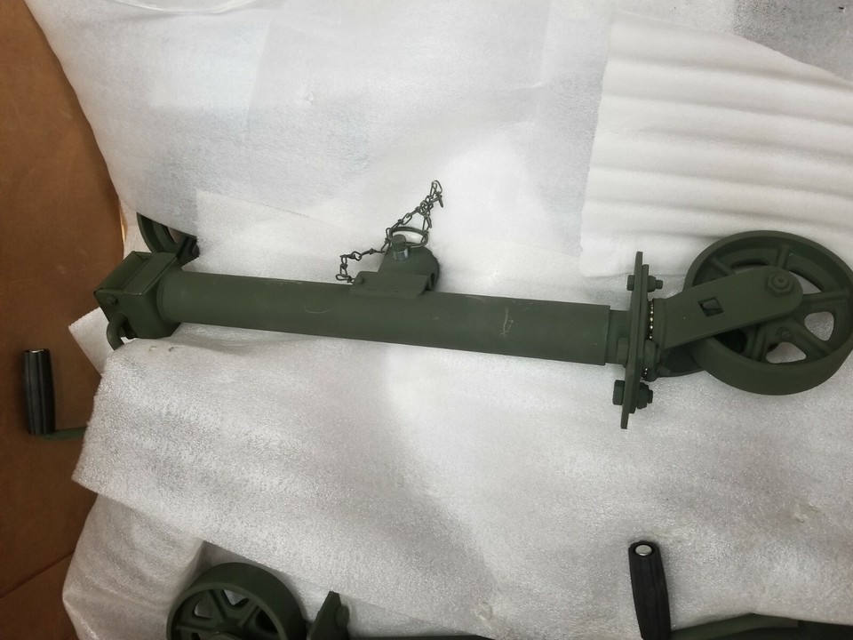 MILITARY TRAILER LEG SUPPORT ASSY Wheel M1102 M101A1 M101A2 A3 M101 | eBay