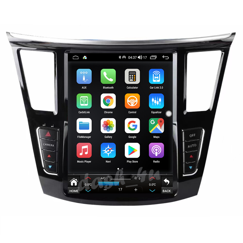 Android 11 Radio Vertical Screen Car-Play GPS for Infiniti QX60 JX35 ...