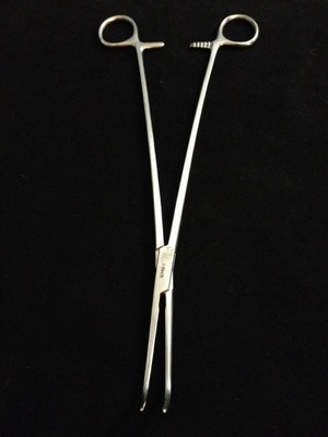 Thoracic Forceps Angular Mixter Soft Jaw 11" Good Condition Stainless ...